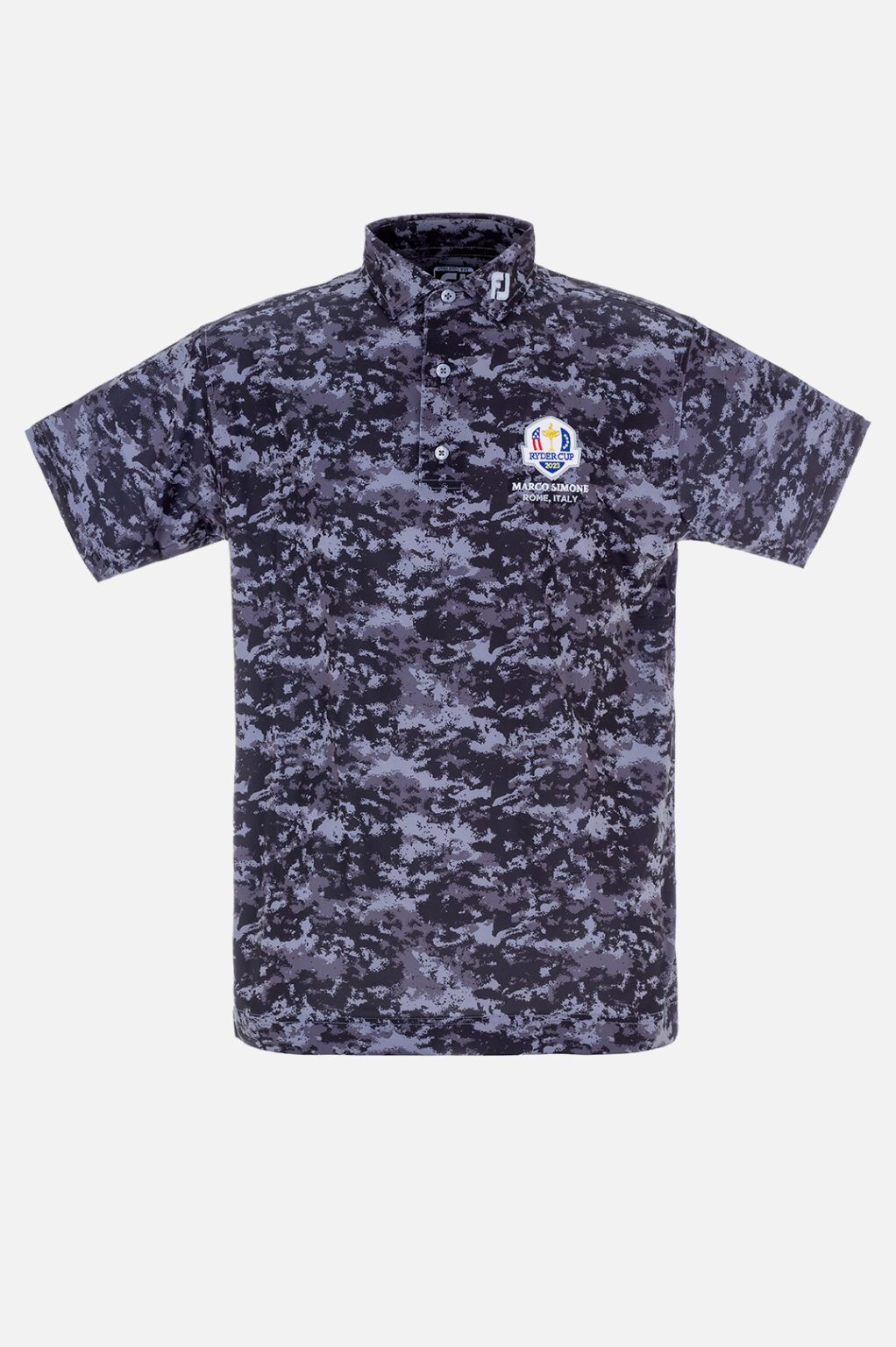 FOOTJOY BLACK CAMO POLO - GOLF MARCO SIMONE