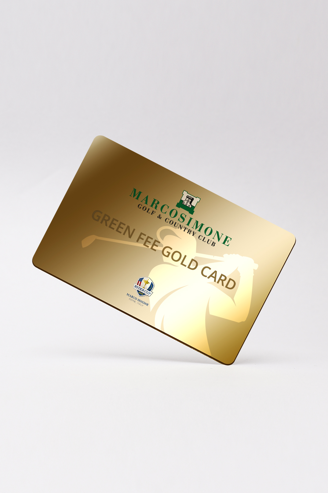 GREEN FEE GOLD CARD - GOLF MARCO SIMONE